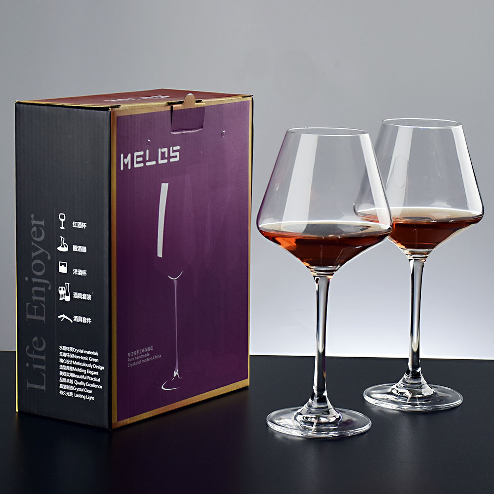 Crystal Glass Burgundy Wine Glass Red Wine Glass & Goblet & Apple Glass ...