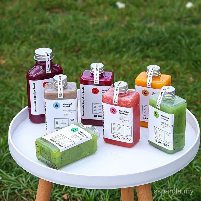 ⚡Carefully selected⚡ Botol jus buah-buahan dan sayur-sayuran puasa ...