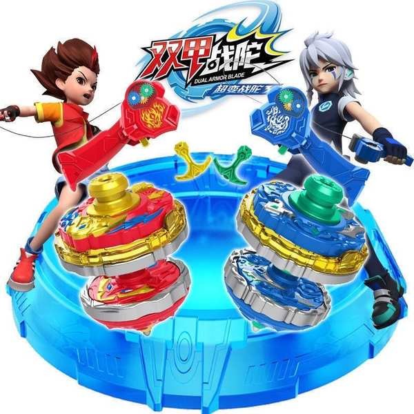 beyblade x beyblade Double Armor Alloy Wart Tuo Baru Kanak-kanak Letupan Armor Super Varised ...