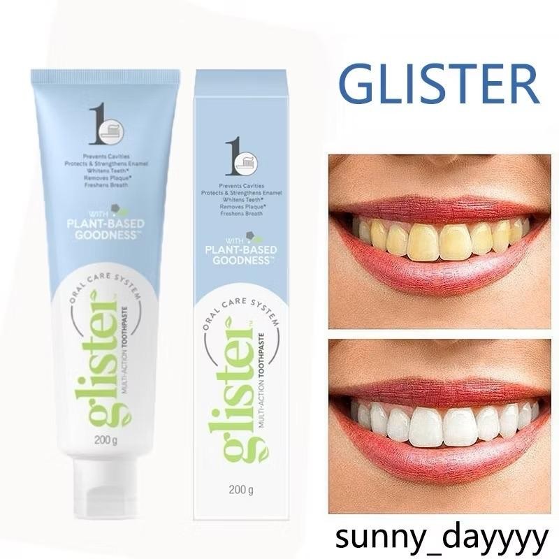 GLISTER ubat gigi pelbagai fungsi perisa teh putih anti rama-rama dan ...