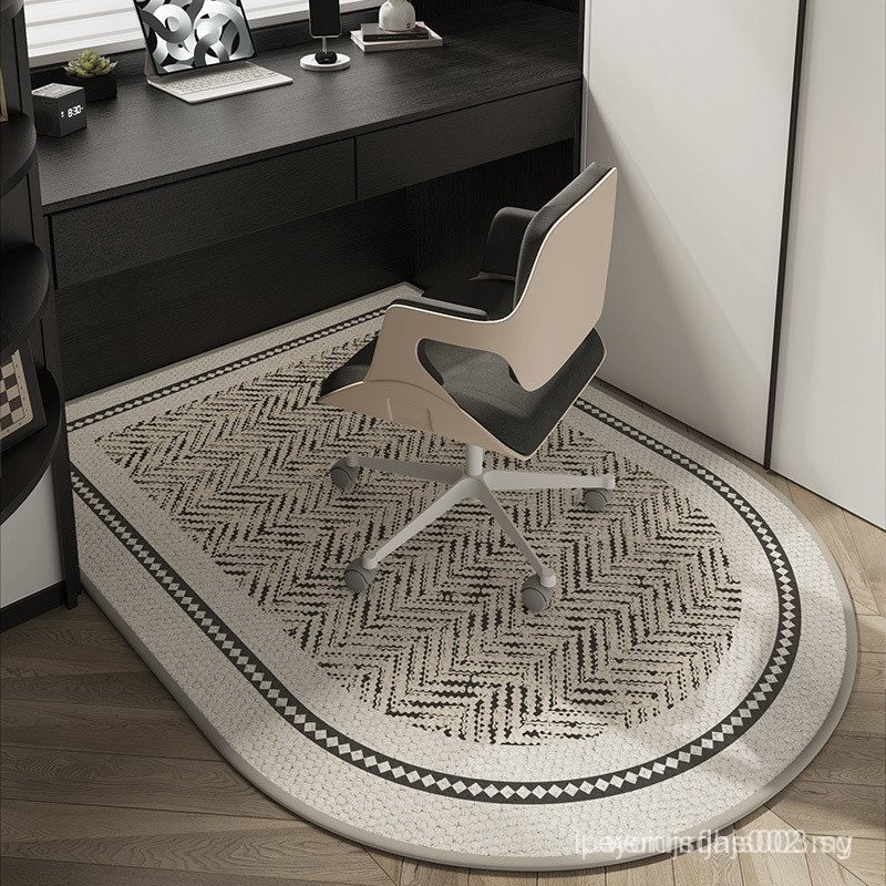 stock-High-Grade Study Swivel Chair Floor Mat Office Computer Room ...