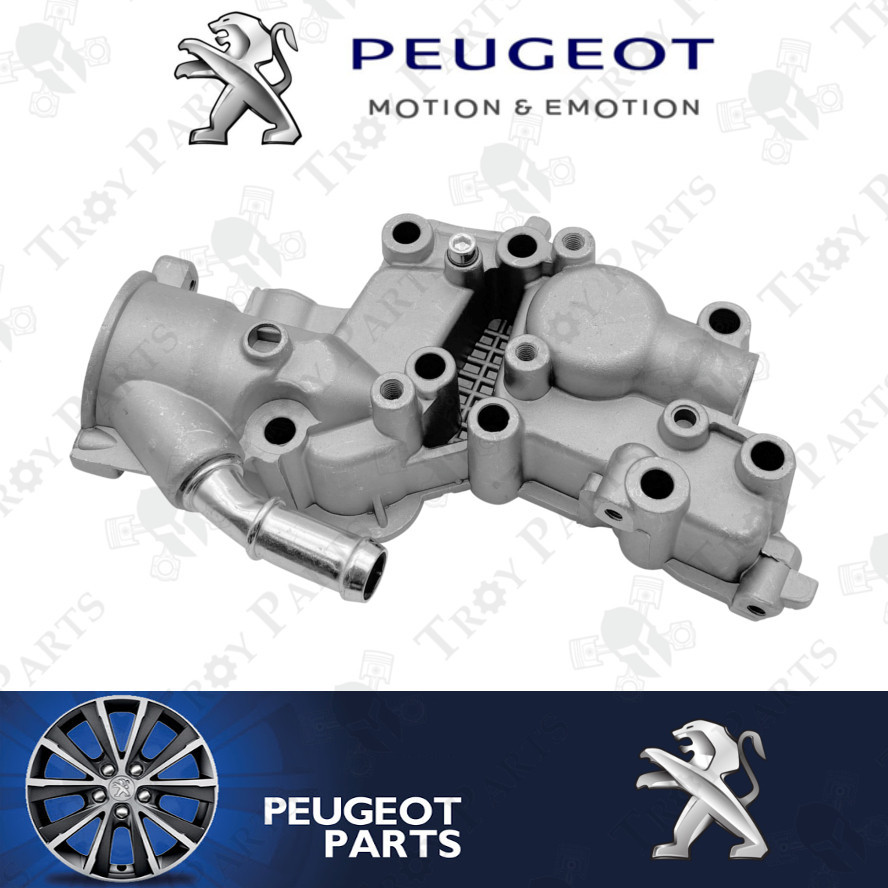 Original Peugeot Radiator Thermostat Housing Peugeot 1007 206 207 307 ...