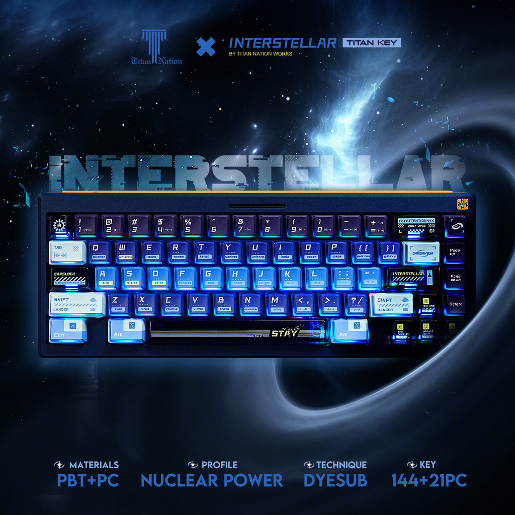 Titan Country Interstellar Through Keycap Nuclear Power Height Original ...