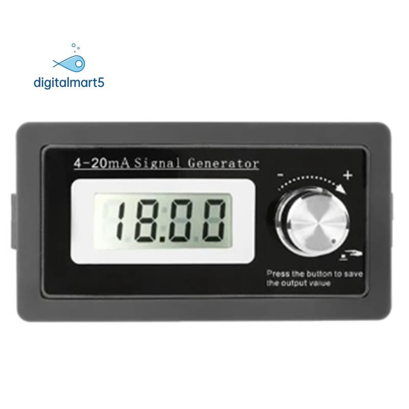 New 2-Wire 4-20MA Current Signal Generator Panel-Mounted Current Loop Generator 4 to 20MA ...