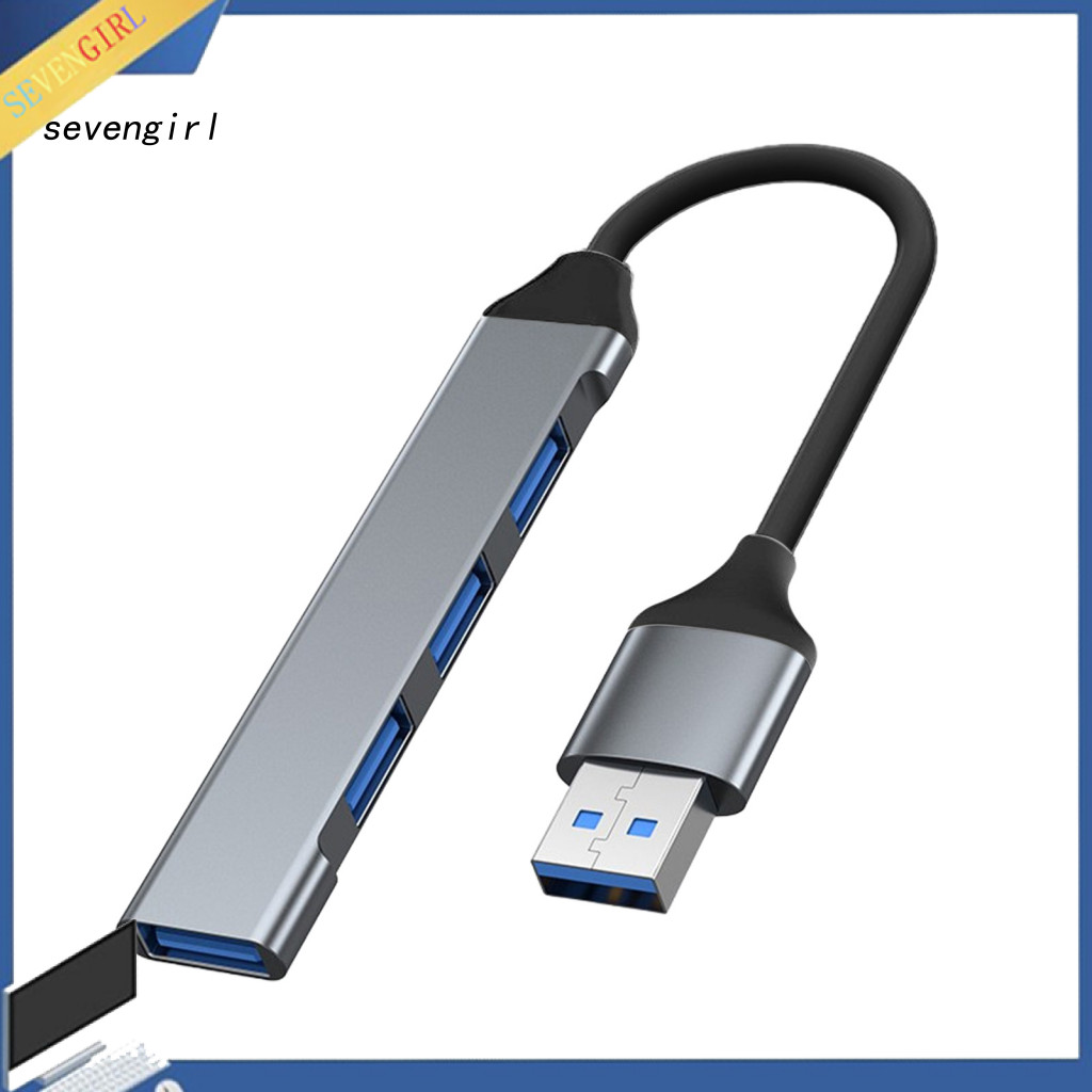SEV External Hard Drive Hub Usb Hub Extension Ultra-slim Usb 3.0 Hub Extender with 4 Ports High ...