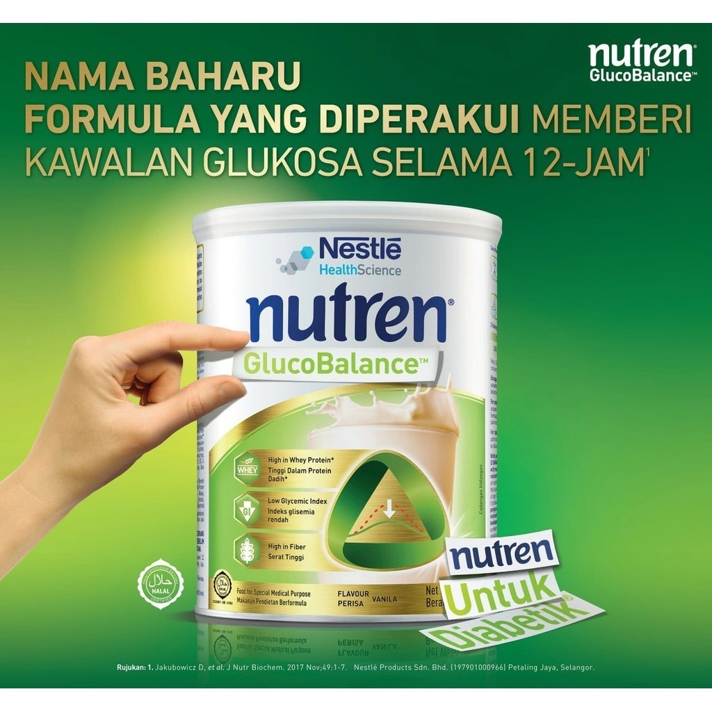 NESTLE NUTREN DIABETIK GLUCOBALANCE 800G (EXP:07/2025) | Shopee Malaysia