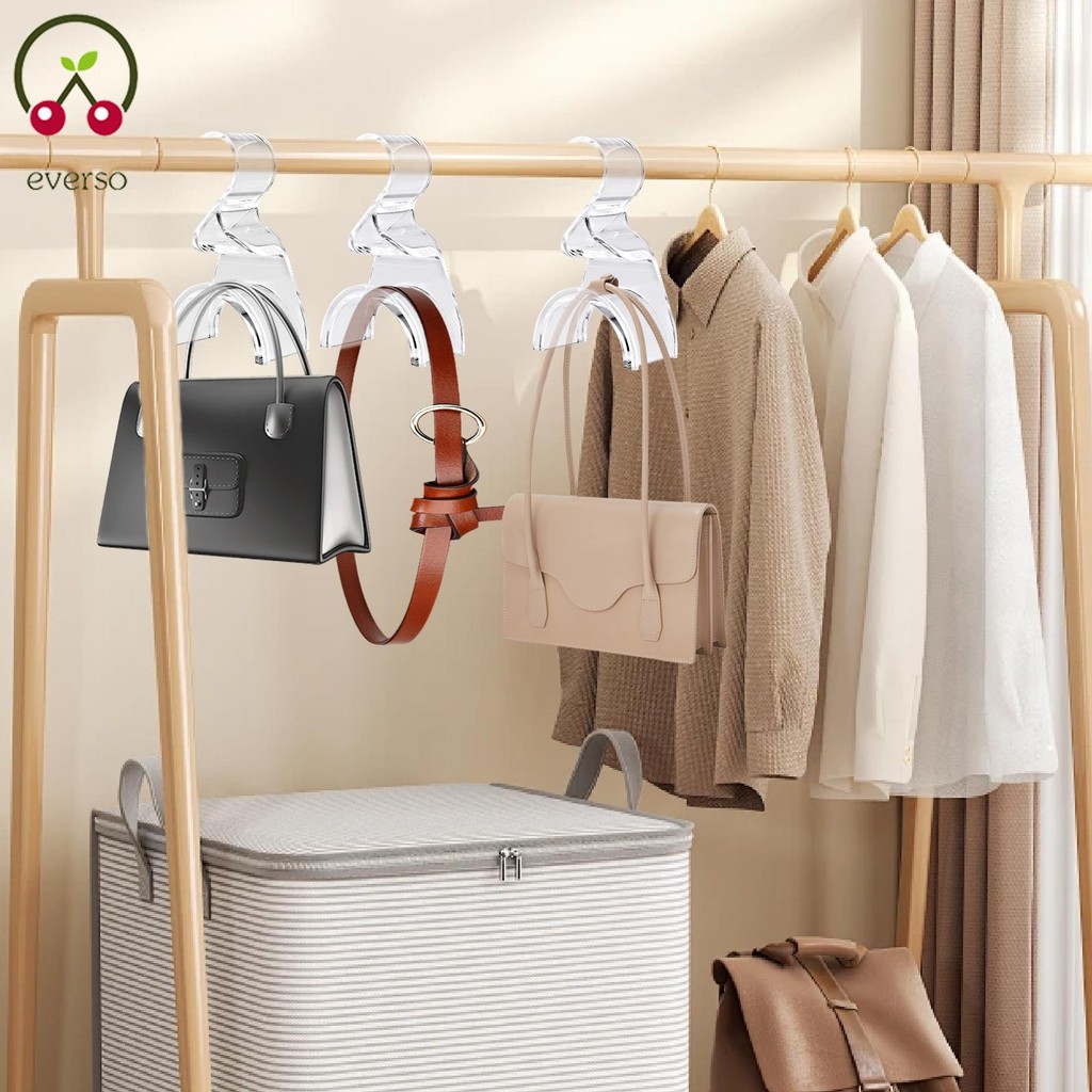 6Pcs Acrylic Purse Hook Practical Clear Purse Hanger Stylish Acrylic ...