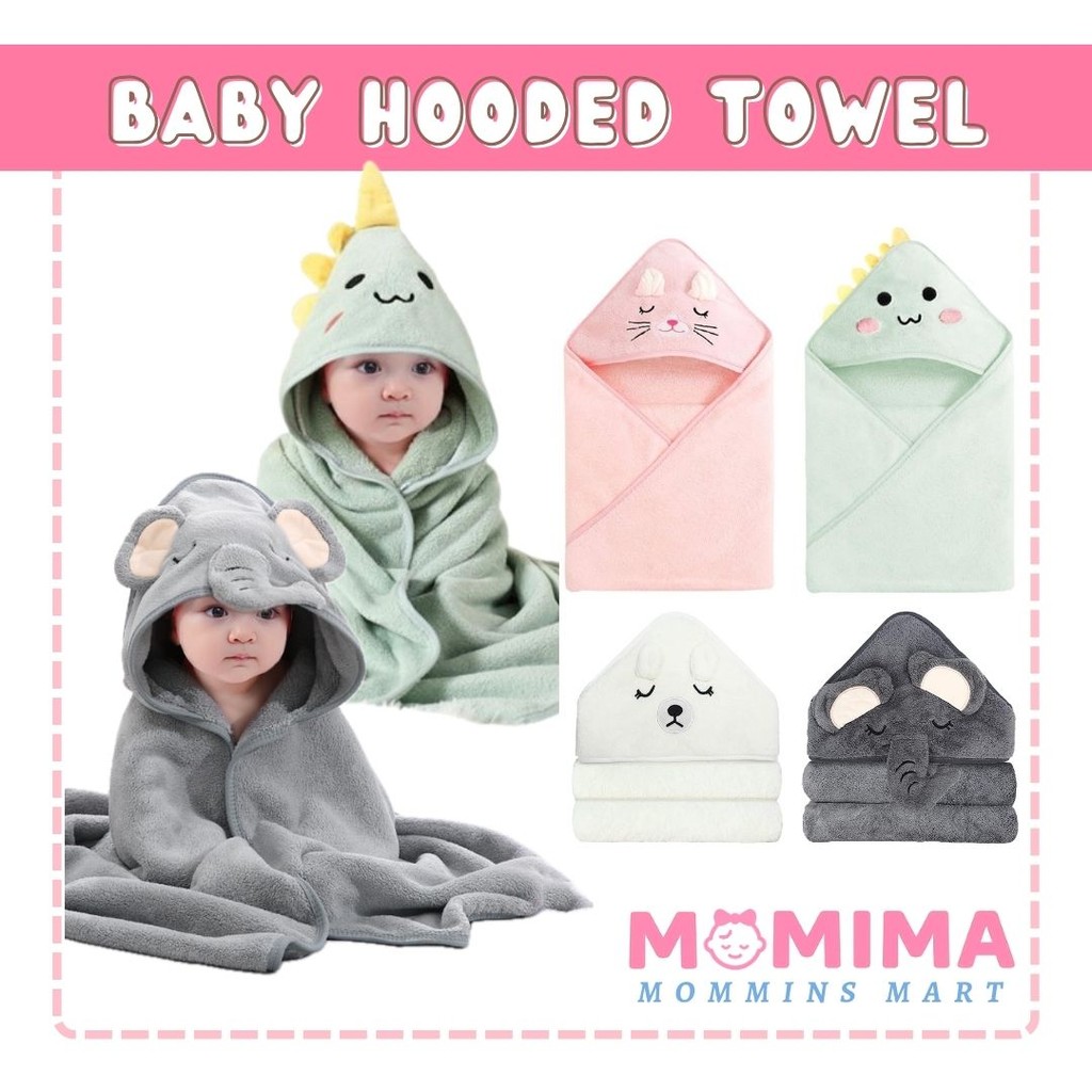 🇲🇾𝐑𝐄𝐀𝐃𝐘 𝐒𝐓𝐎𝐂𝐊🇲🇾 Hooded Towel for Newborn Soft Baby Bath Wrap Shower ...