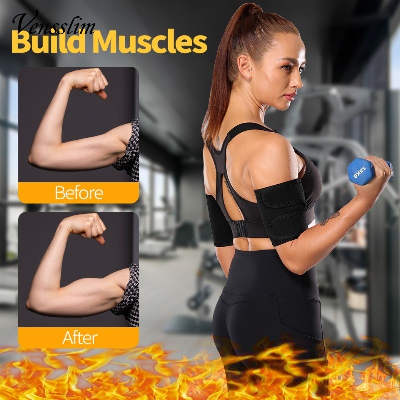 Arm Trimmers Sauna Sweat Band Slimmer Trainer Anti Cellulite Shapers ...