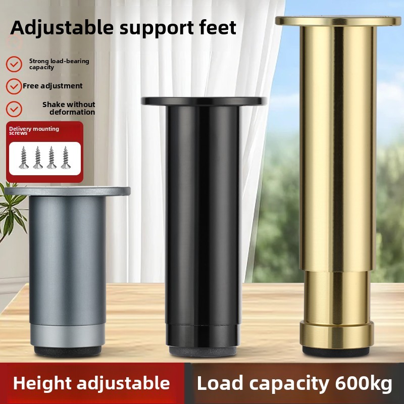 Metal Furniture Adjustable Support Feet Sofa Feet Bed Feet Table Leg ...