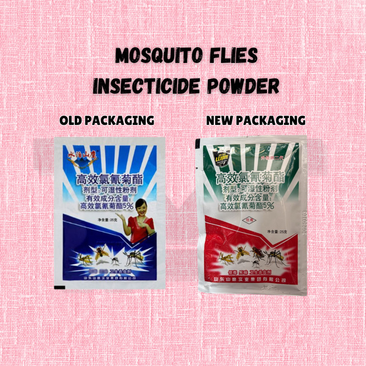Mosquito Flies Insecticide Powder Killing Bait Serbuk Spray,Pembunuh ...