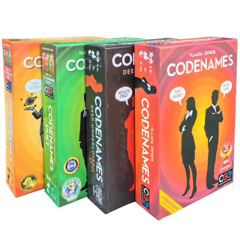 English Version Codenames Action Code Reasoning Chessboard Toys Party Strategy Board Game ...