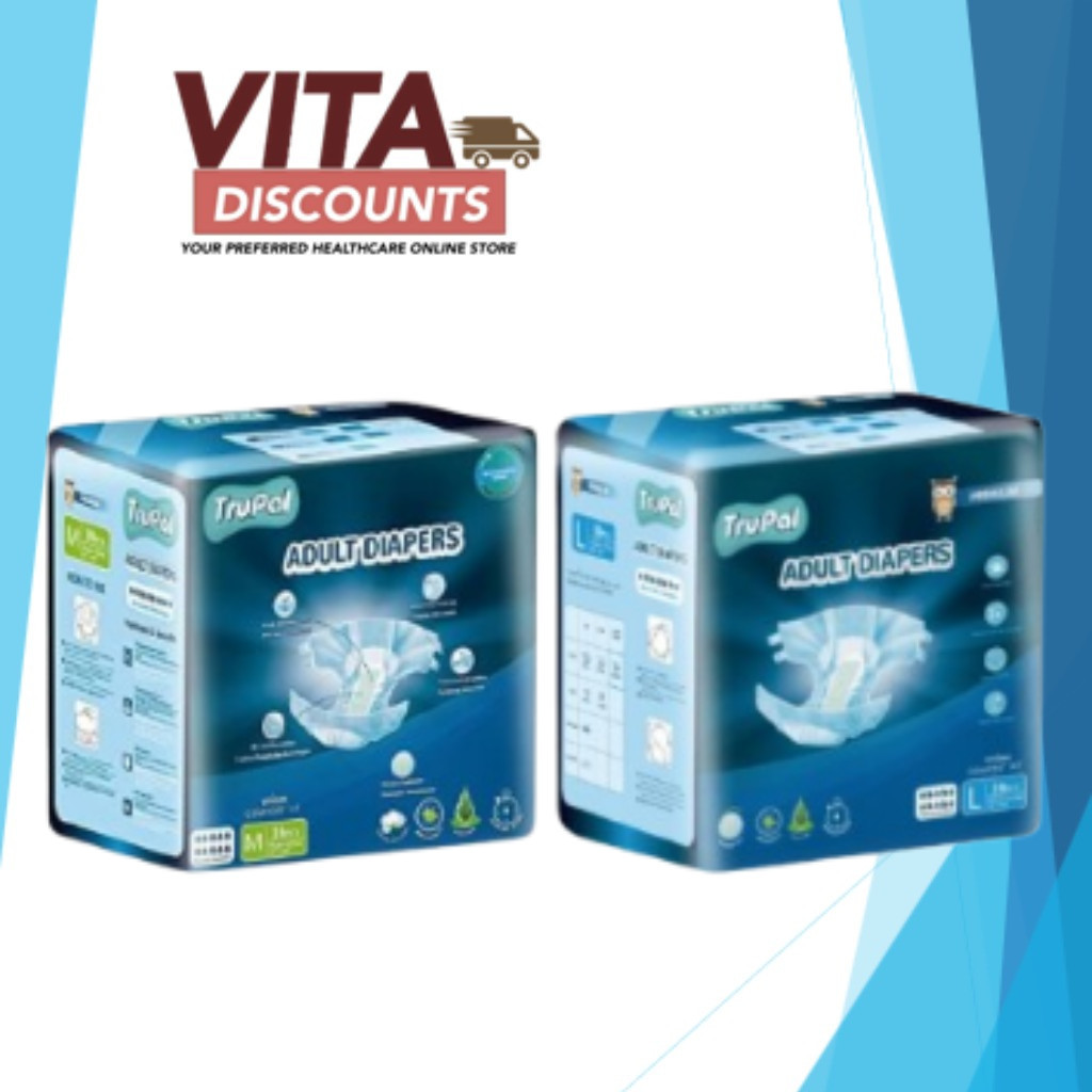 [SATU PACK] TRUPAL PREMIUM ADULT DIAPERS M / L 10S | Shopee Malaysia