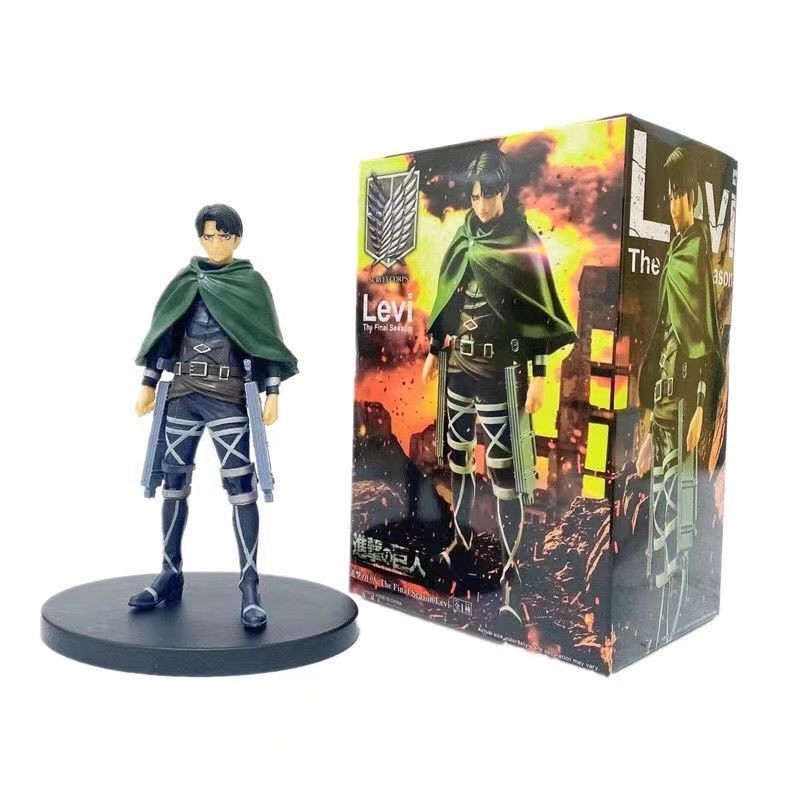 Ready Stock Attack on Titan Anime Figure Final Season Captain Levi ...