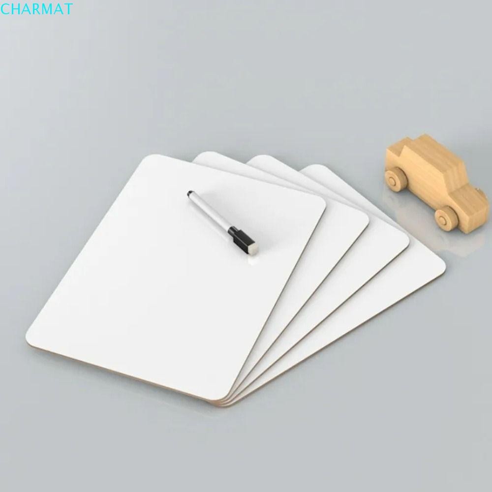 CHARMAT Double-Sided Mini Whiteboard, Erasable Children Drawing Toy ...