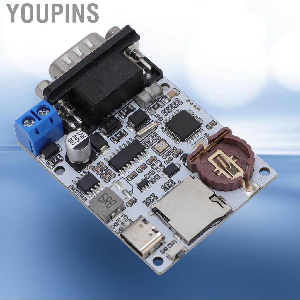 Youpins Serial Data Logger Recorder with Timestamp TXT File Archive ...