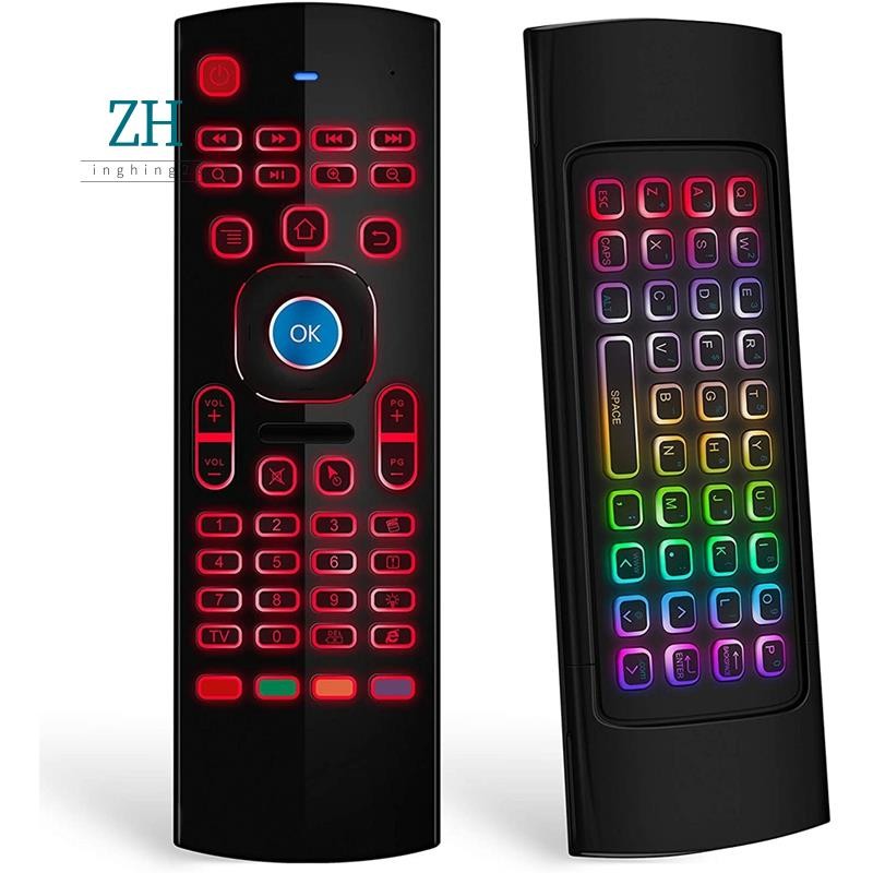 Air Mouse for Android Tv Box, Mini Wireless Keyboard Air Remote Mouse ...