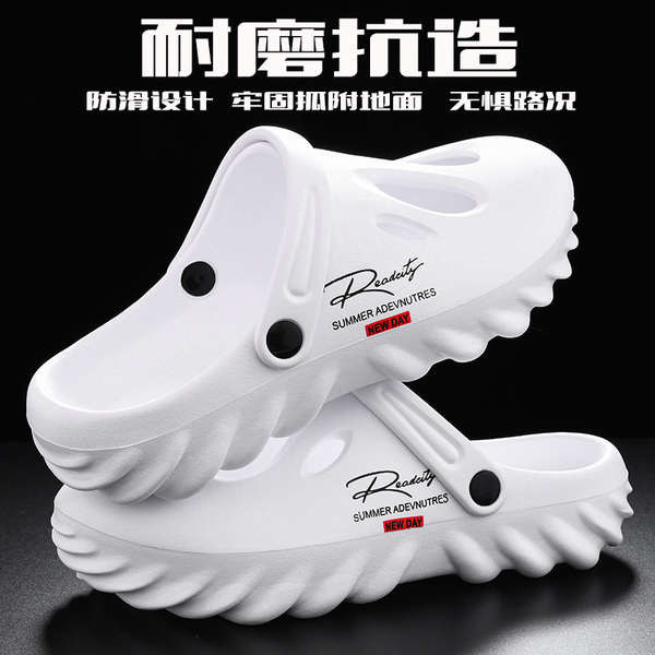 crocs men crocs Kasut lubang remaja, bernafas musim panas lelaki, sukan ...