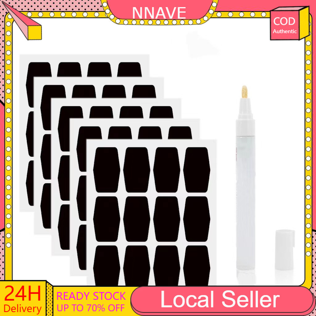 10pcs/set Dapur WaterProof Blackboard Sticker Kitchen Label sticker ...