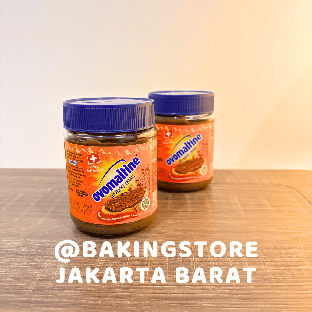 Ovomaltine Crunchy Cream Jam 230 grams | Halal | Shopee Malaysia