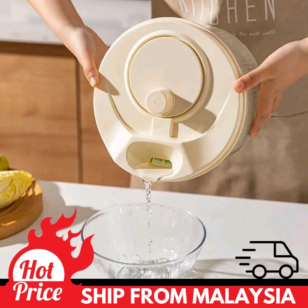 Salad Spinner Alat Dapur Mengeringkan Sayur-sayuran dengan Cepat dan ...