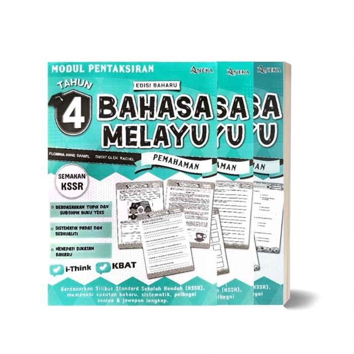 Modul Pereriksaan Bahasa Melayu Pemahaman Tahun 4,5,6 KSSR KBAT DLP beserta Jawapan | Shopee ...