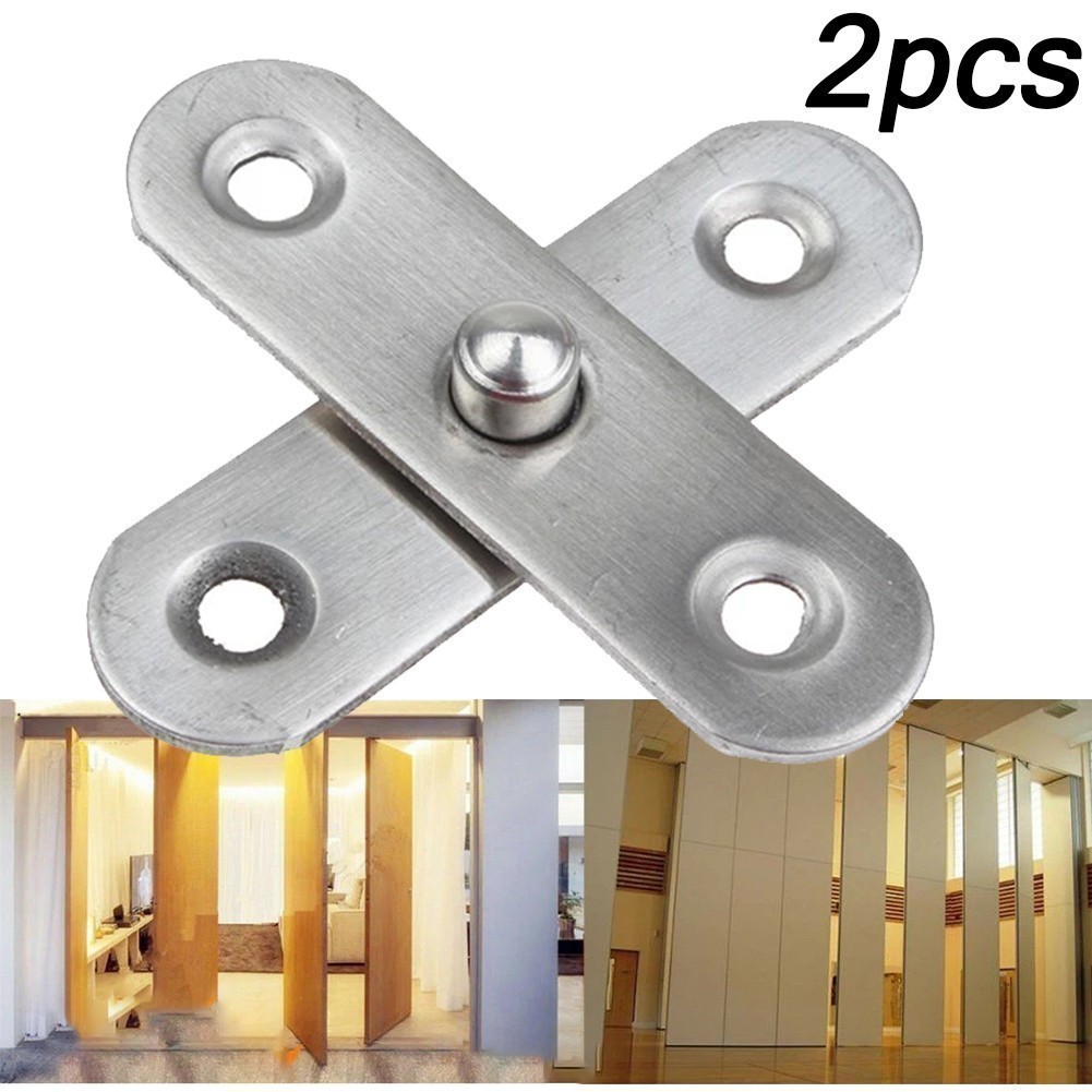 [mulitibuy] 2 X Hardware Stainless Steel 360 Degree Rotating Door Pivot ...