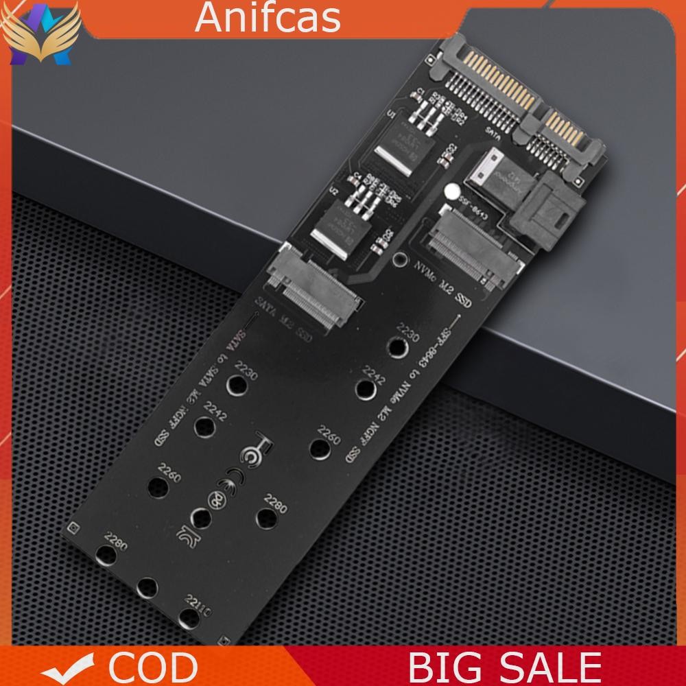 SFF-8643 To M.2 U2 Kit NGFF M-Key To Slimline SAS NVME PCIe SATA SSD Adapter | Shopee Malaysia
