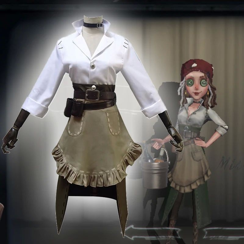 Game Identity V Cosplay Costumes Demi Bourbon Cosplay Costume Barmaid Original Skin Uniforms ...