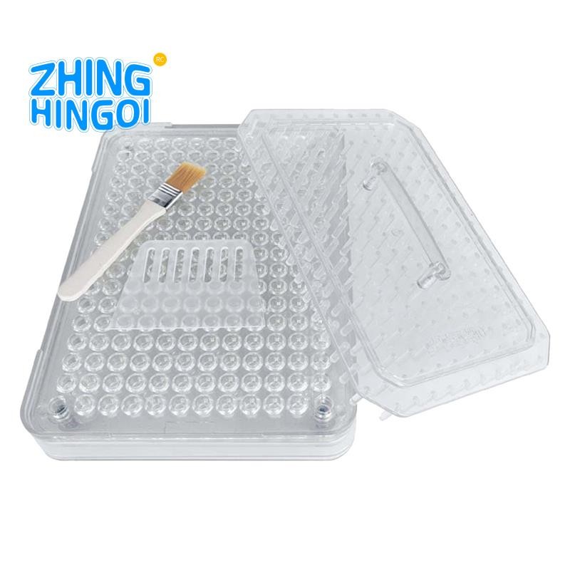 Acrylic Transparent Capsule Filling Tray 0 200 Holes Capsule Filler ...