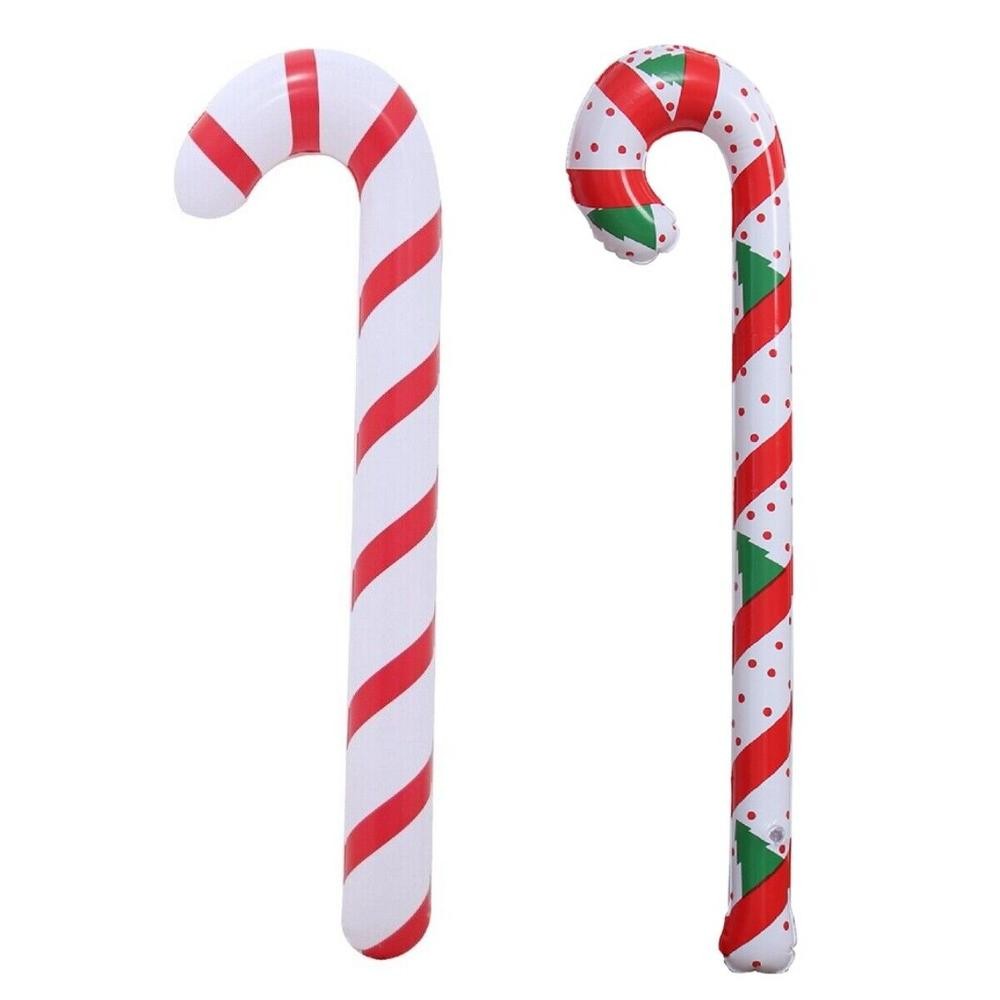 Inflatable Candy Canes Christmas Decorations Jumbo Candy Canes Balloons ...