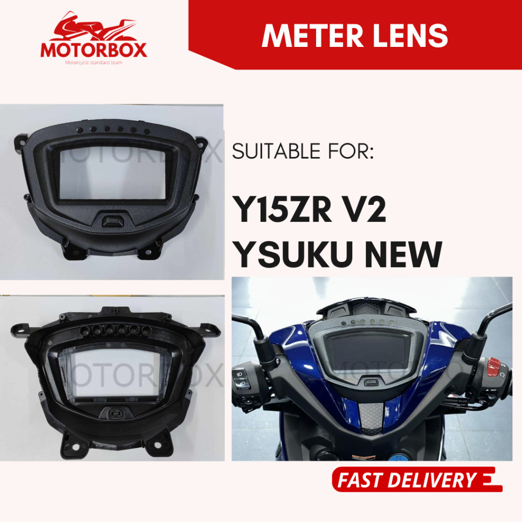 YAMAHA Y15ZR V2 YSUKU NEW METER LENS Y15 Y15Z METER CERMIN SPEEDMETER ...