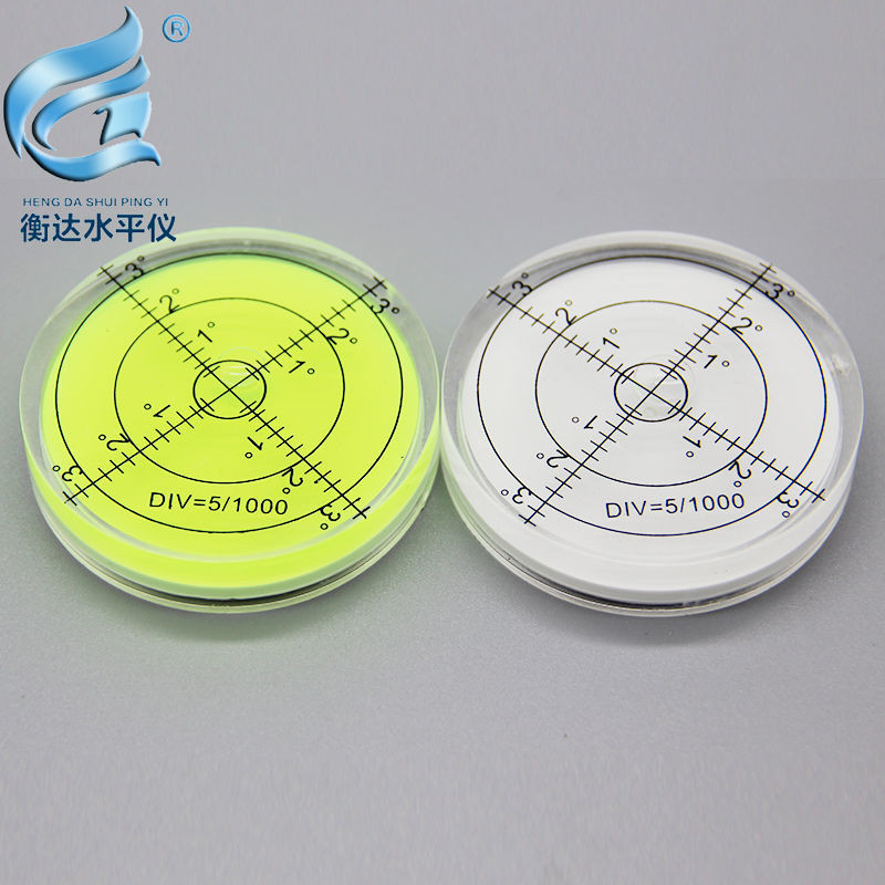 Plastic Round Level Bubble High Precision Level Universal Level Bubble ...