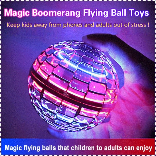 Cool Flying Ball Cool Led Lights No Training Required Spinning Flyball ...
