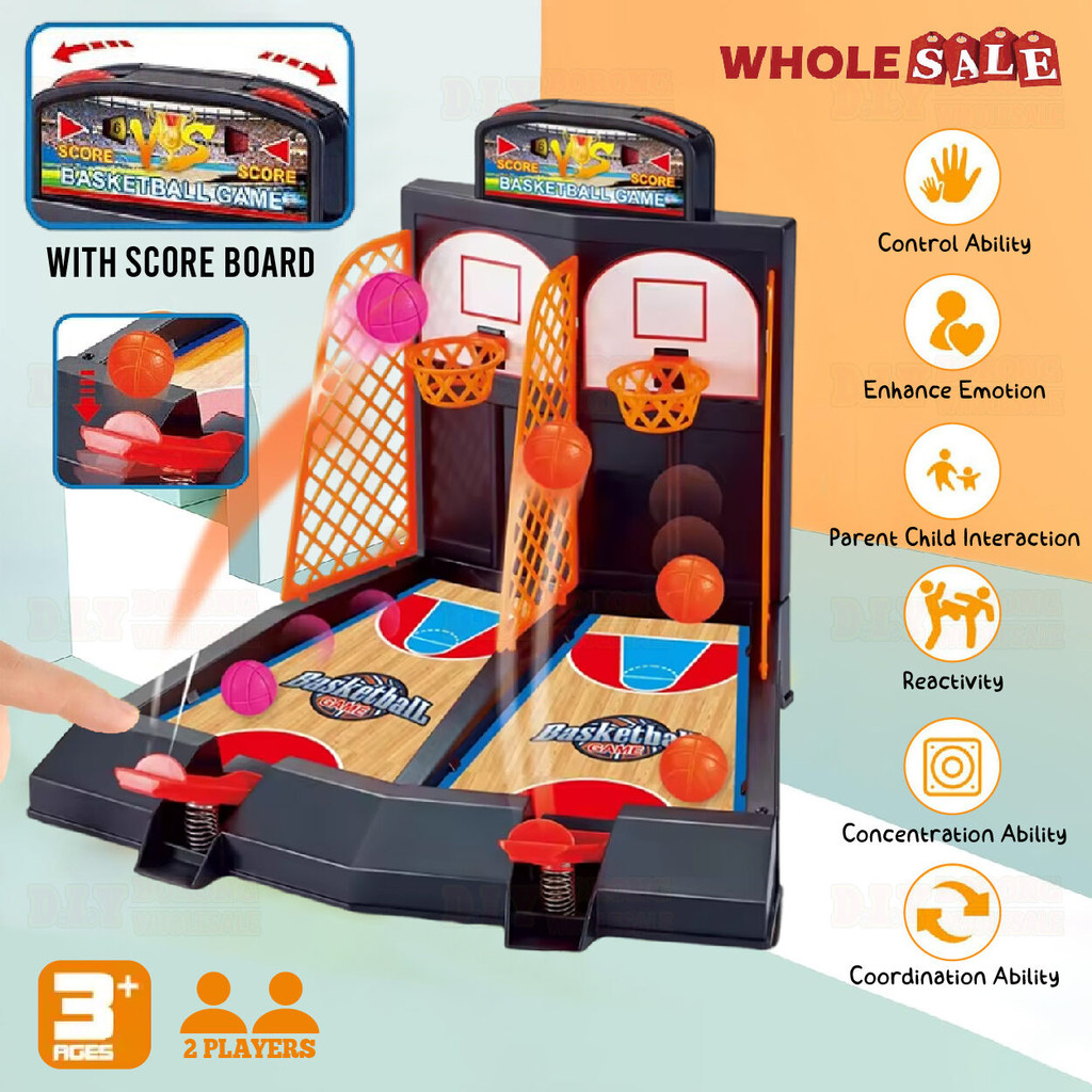MY2 Players Tabletop Basketball Game Finger Shooting Basket Sport Games ...