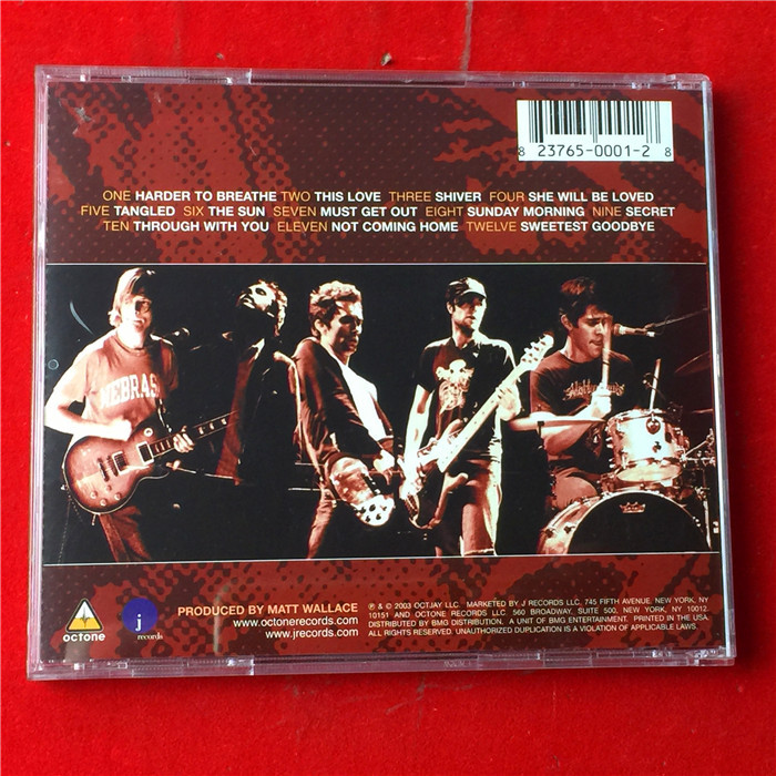 (Unsealing ) 魔力红 Maroon 5 Songs About Jane ying | Shopee Malaysia