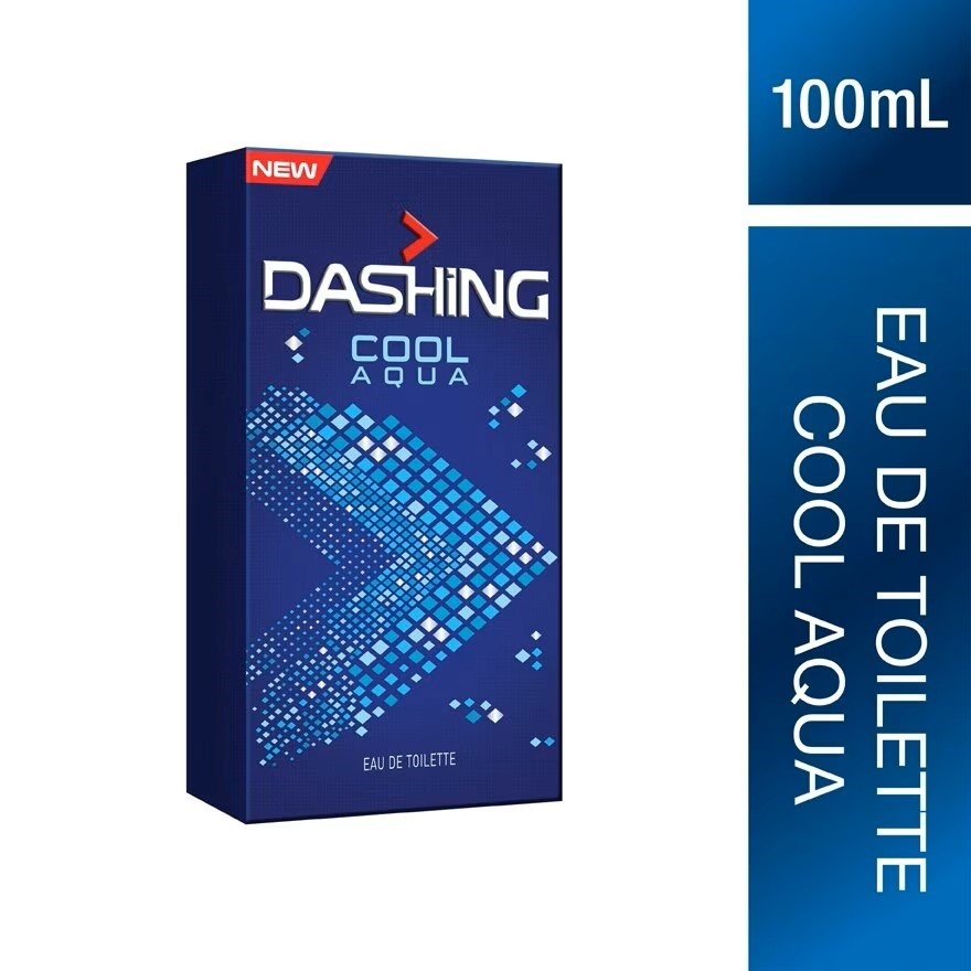 DASHING Eau De Toilette Cool Aqua 100ml | Shopee Malaysia