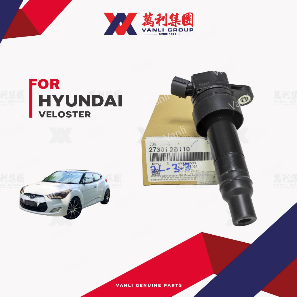 Hyundai Kia Original Ignition Coil for Hyundai Veloster - 27301-2B110 ...