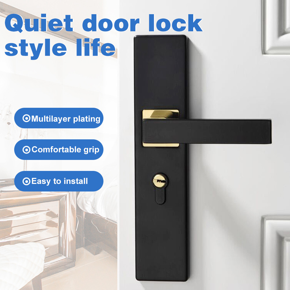 Upgrade Smart Door Lock With Key Door Knob Main Door Double Lock Set ...