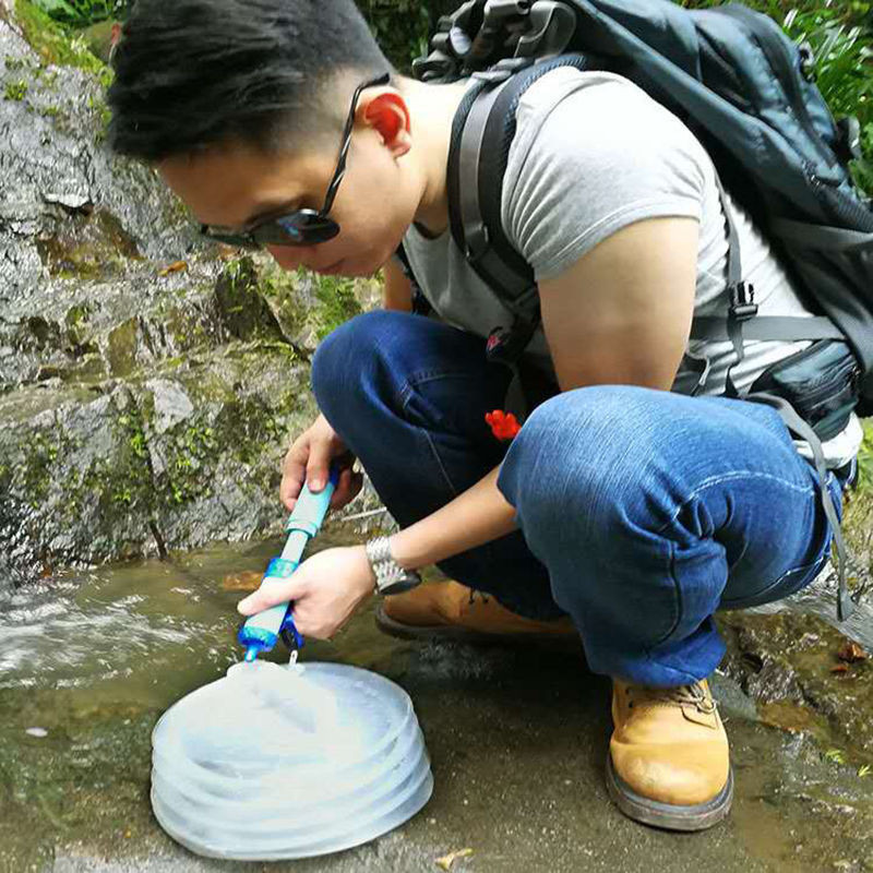 Outdoor Jianghu River Water Mountain Spring Water Drinking Water ...
