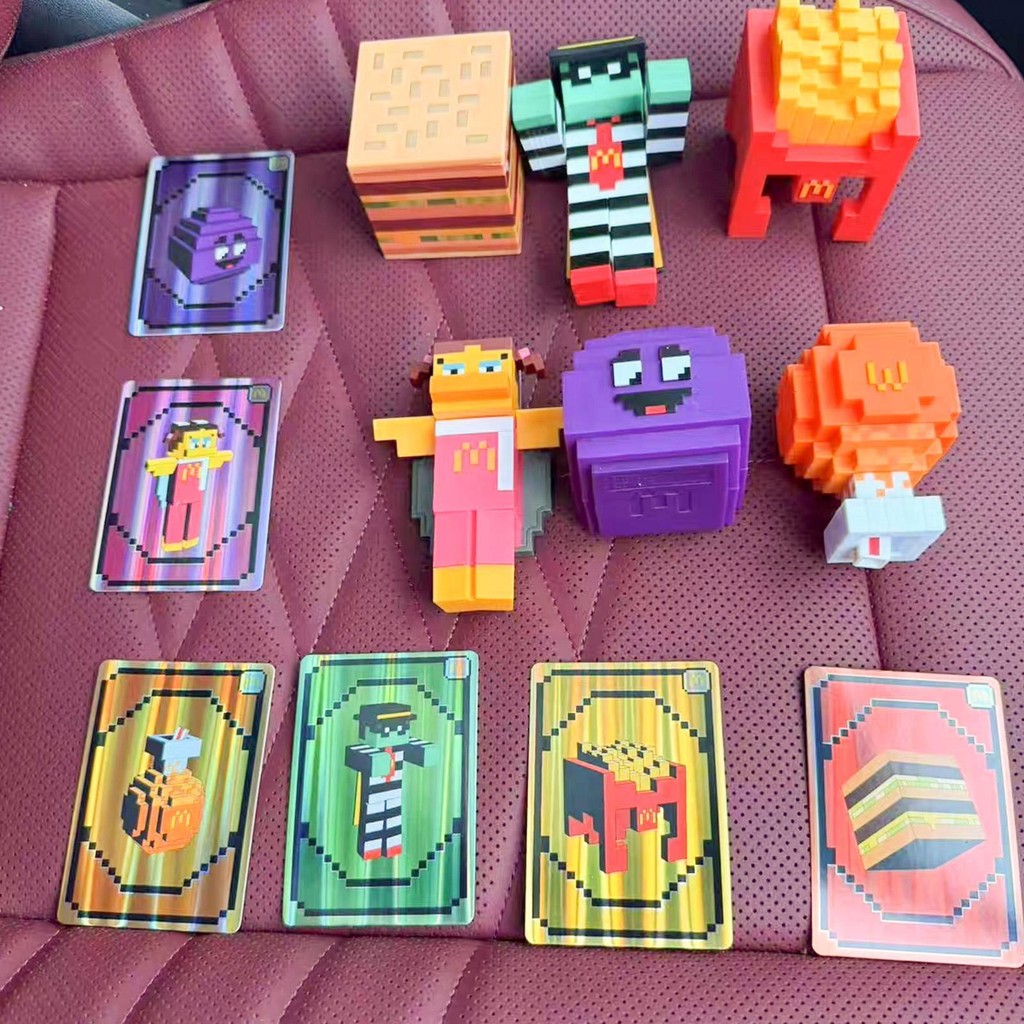 2025 MineCraft X McDONALD'S Action Figure Blind Box shopebanmy | Shopee ...