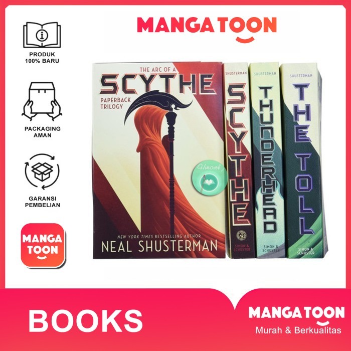 Arc of a Scythe Series - 4 Book Box Set by Neal Shusterman - MangaToon ...