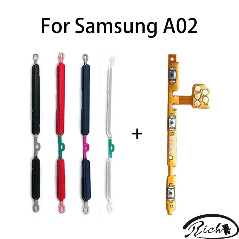 Side Button Power Volume Switch Flex Cable For Samsung Galaxy A02 Power ...