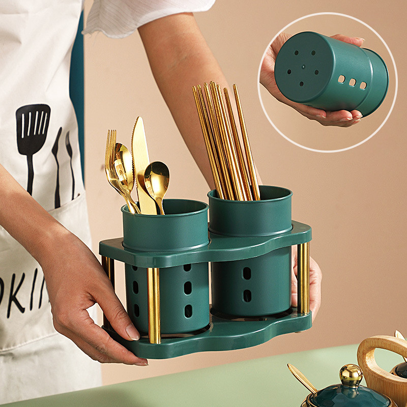 Cutlery Fork Spoon Knife Storage Rack Kitchen Rack Cutlery Chopstick ...