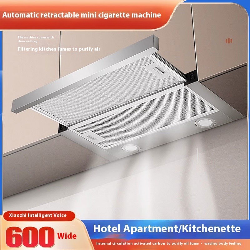 60cm Telescopic Pull Out Hood Kitchen Ventilator KitchenExhaust Fan ...