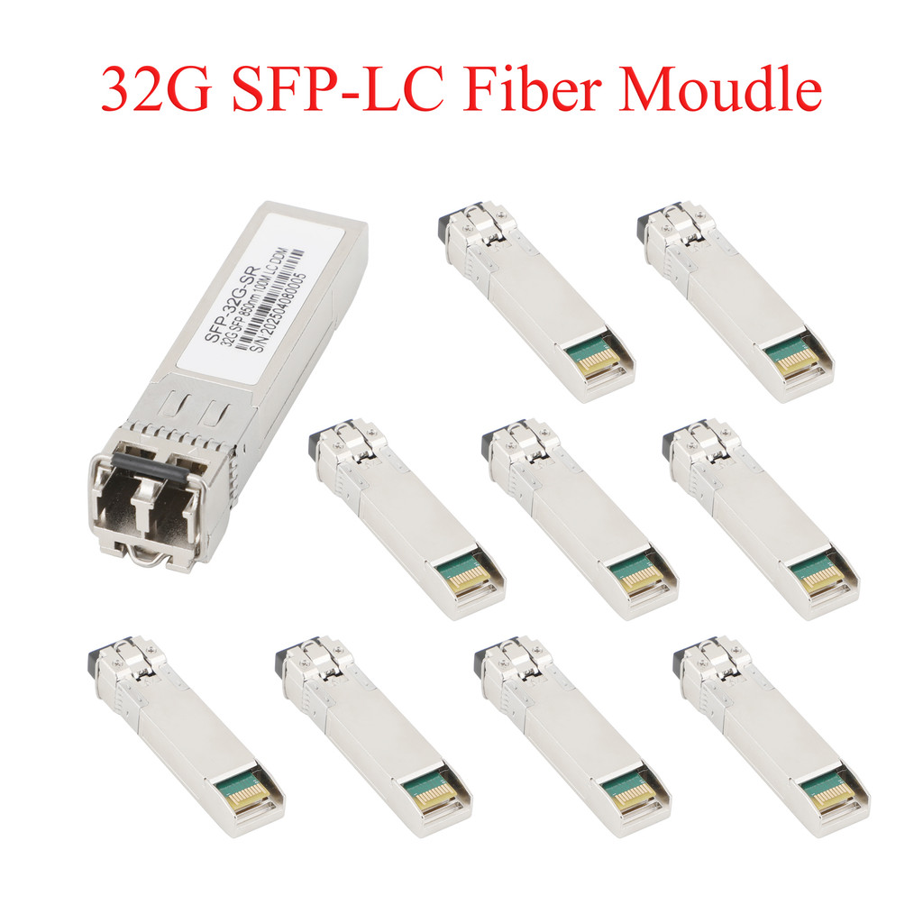 5PCS SFP Fiber Module 32G 850nm/1310nm Dual Fiber LC Multimode/Single ...