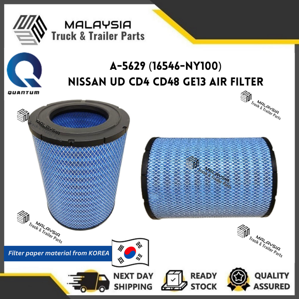 MTTP A-5629 Air Filter UD NISSAN CD4 CD48 GE13 – Penapis Udara Lori Prime Mover (QUANTUM ...