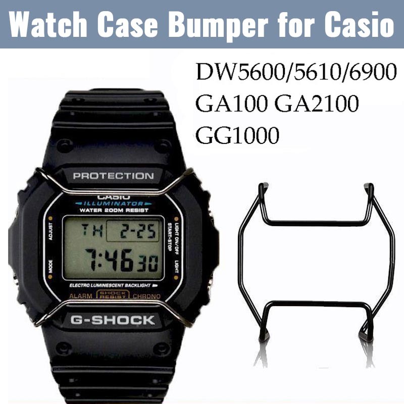 Bullbar Bezel Protector for G-Shock DW5600/5610/6900 GA100 GA2100 ...