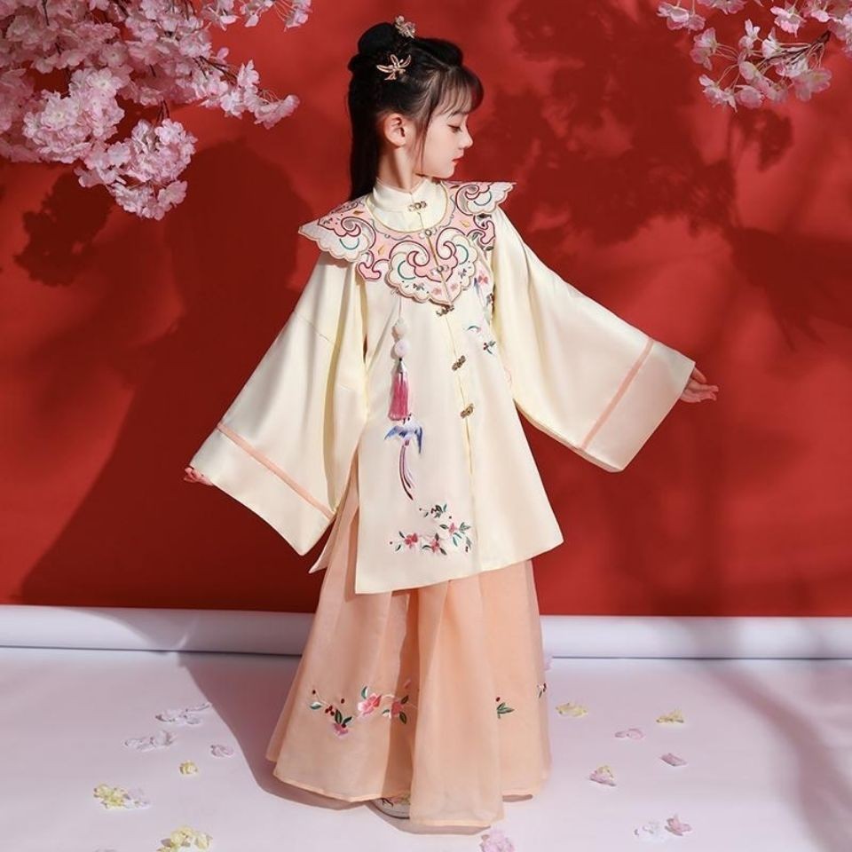 [Now.Goods] Girls Hanfu Ming Made Ancient Costume Chinese Tang Suit ...