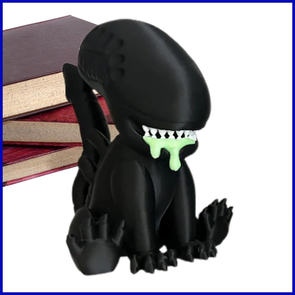 Alien Statue Resin Statue Funny Cartoon Alien Home Decoration Cool ...